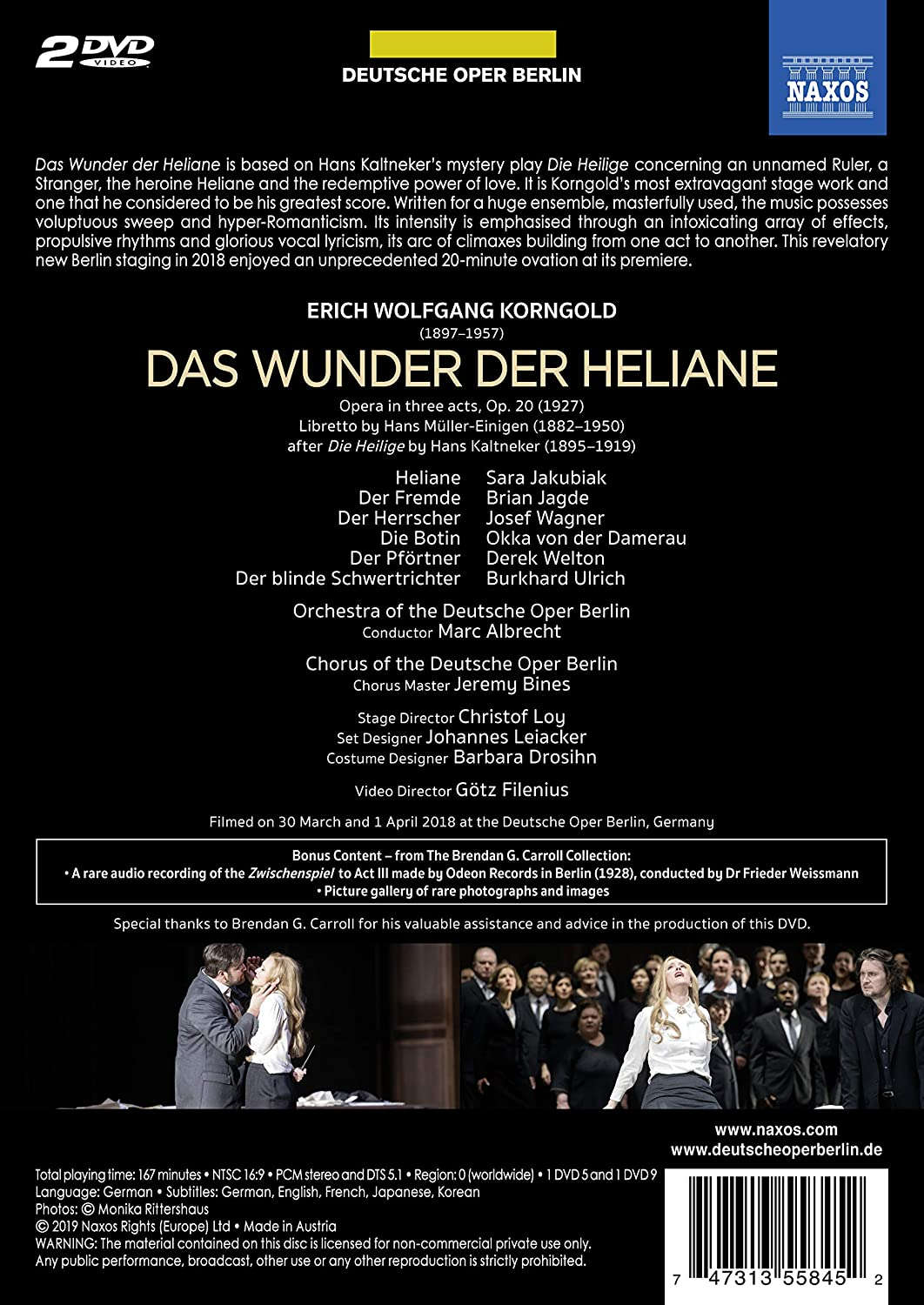 Korngold: Das Wunder der Heliane – Loja Clássicos