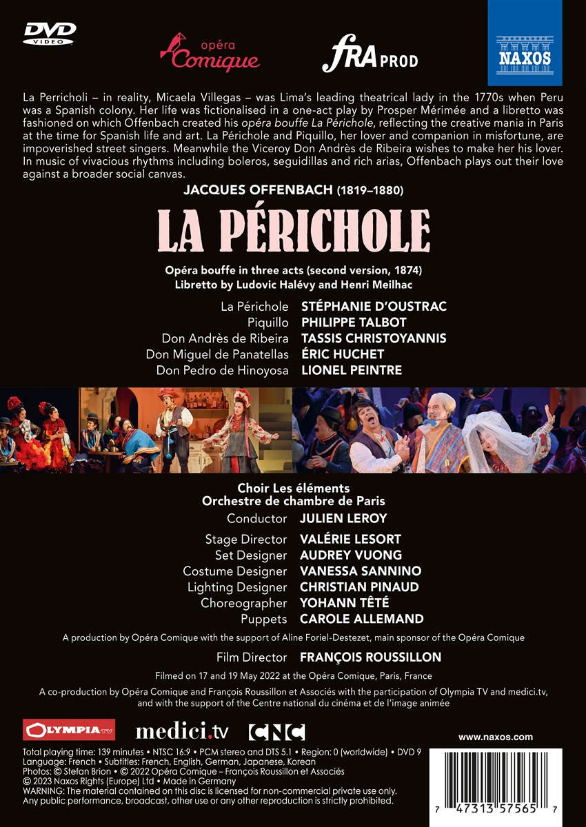 Jacques Offenbach: La Perichole – Loja Clássicos